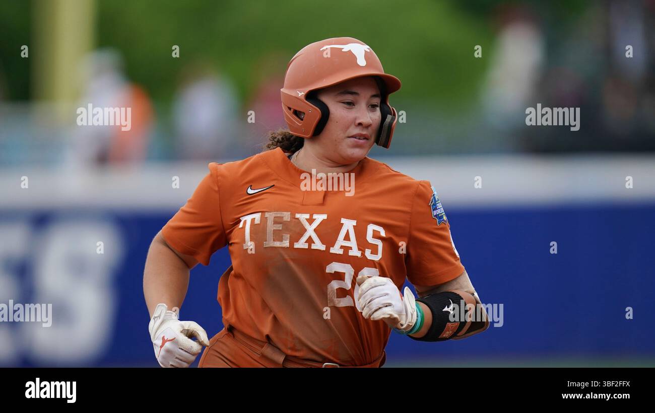 Texas utility Katie Stewart (20) during an NCAA softball Women's ...