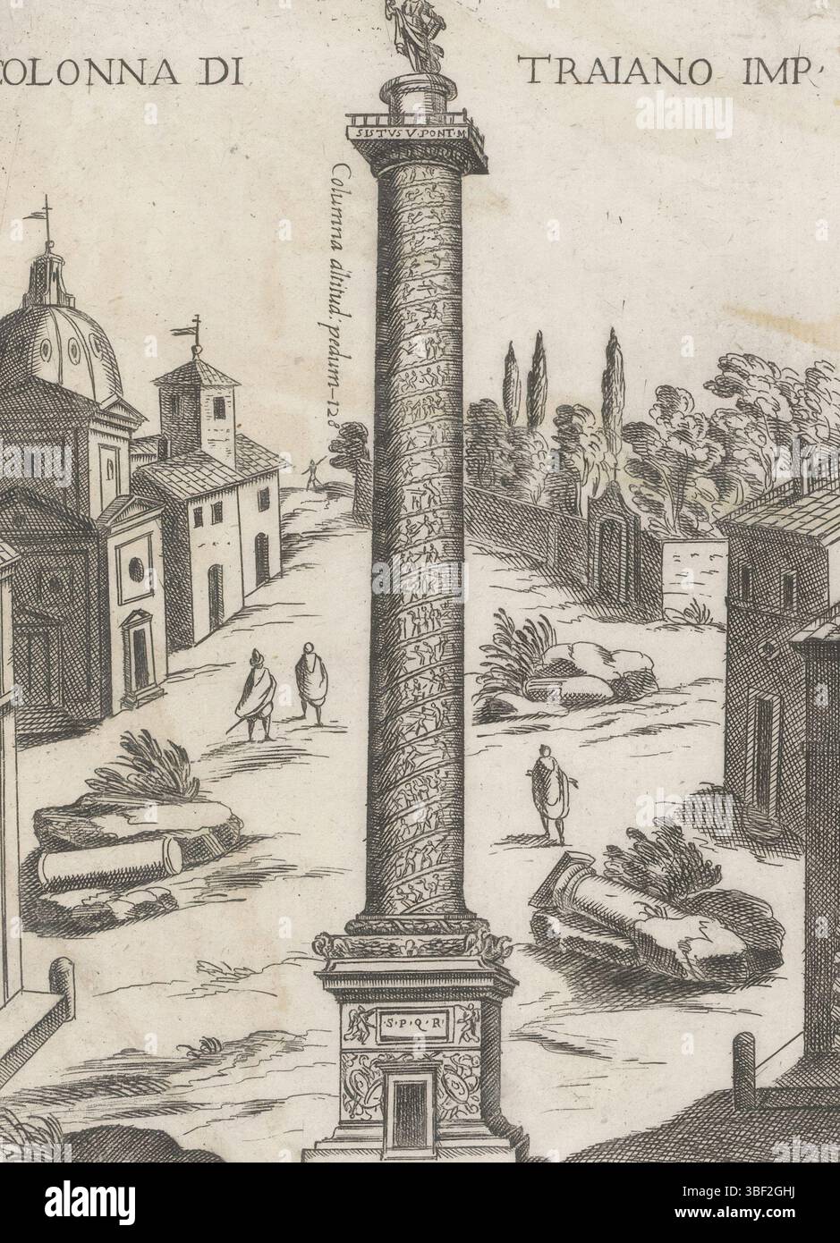 Colonne de rome traiano hi-res stock photography and images - Alamy