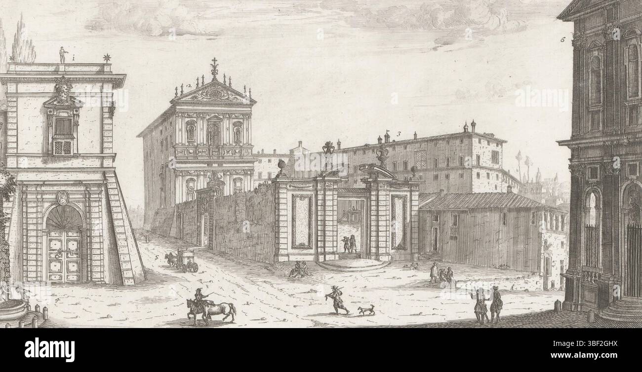 Quirinale detta monte magnanapoli hi-res stock photography and images ...
