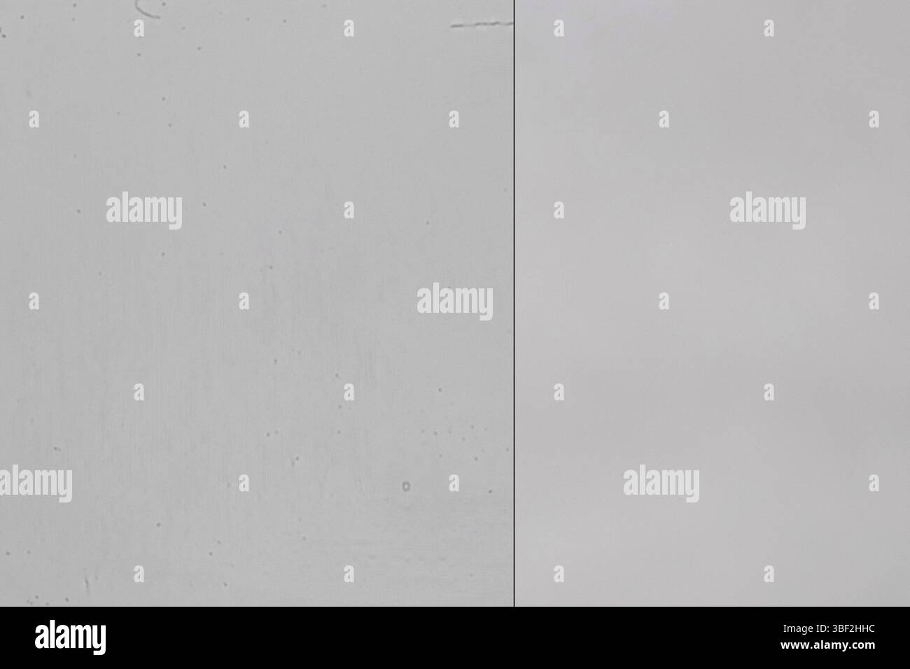 Photo of dust and lint on the matrix and mirror of a DSLR camera ...