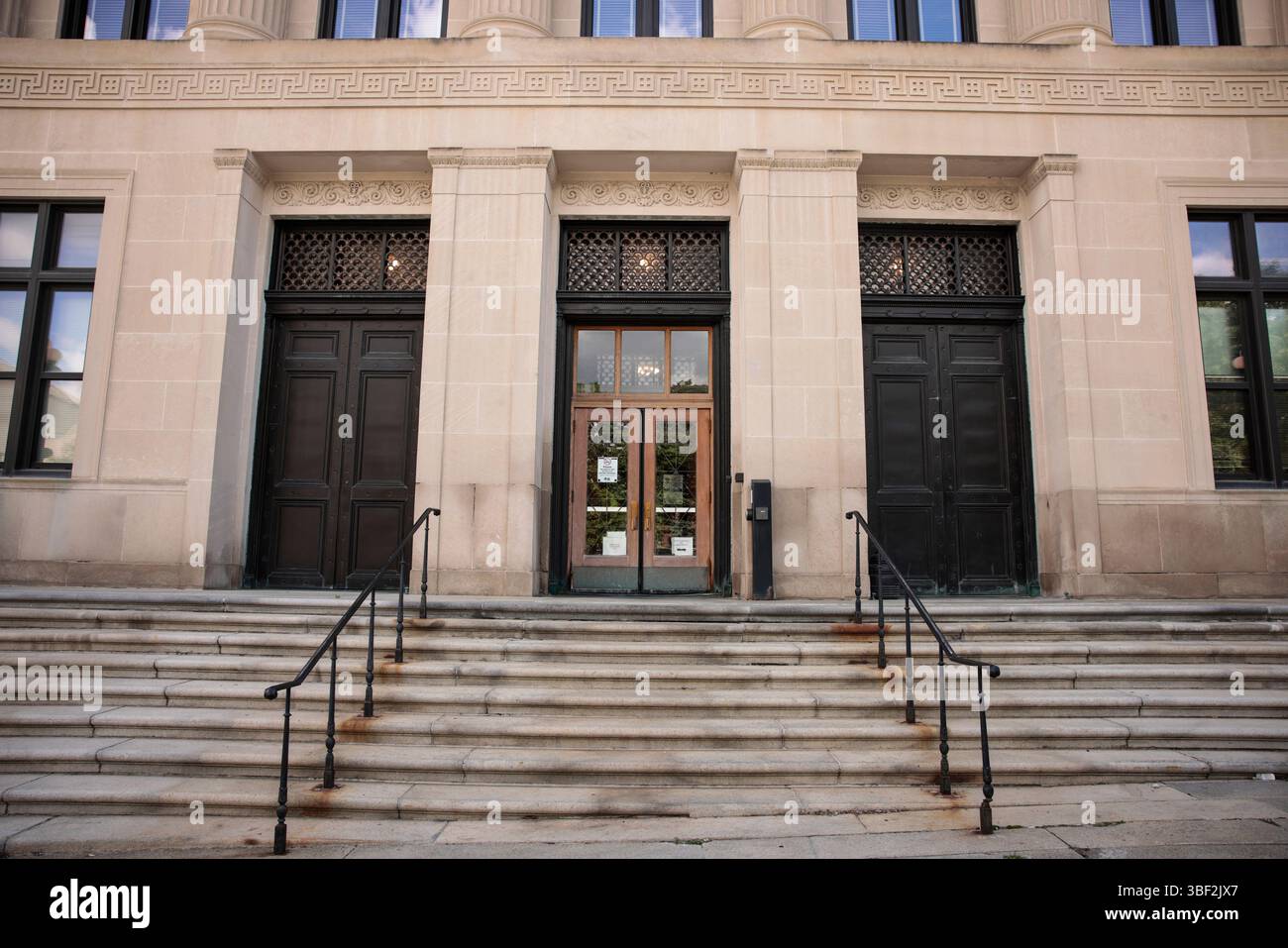 Exterior View of the Albany County Courthouse in Albany, N.Y., on ...
