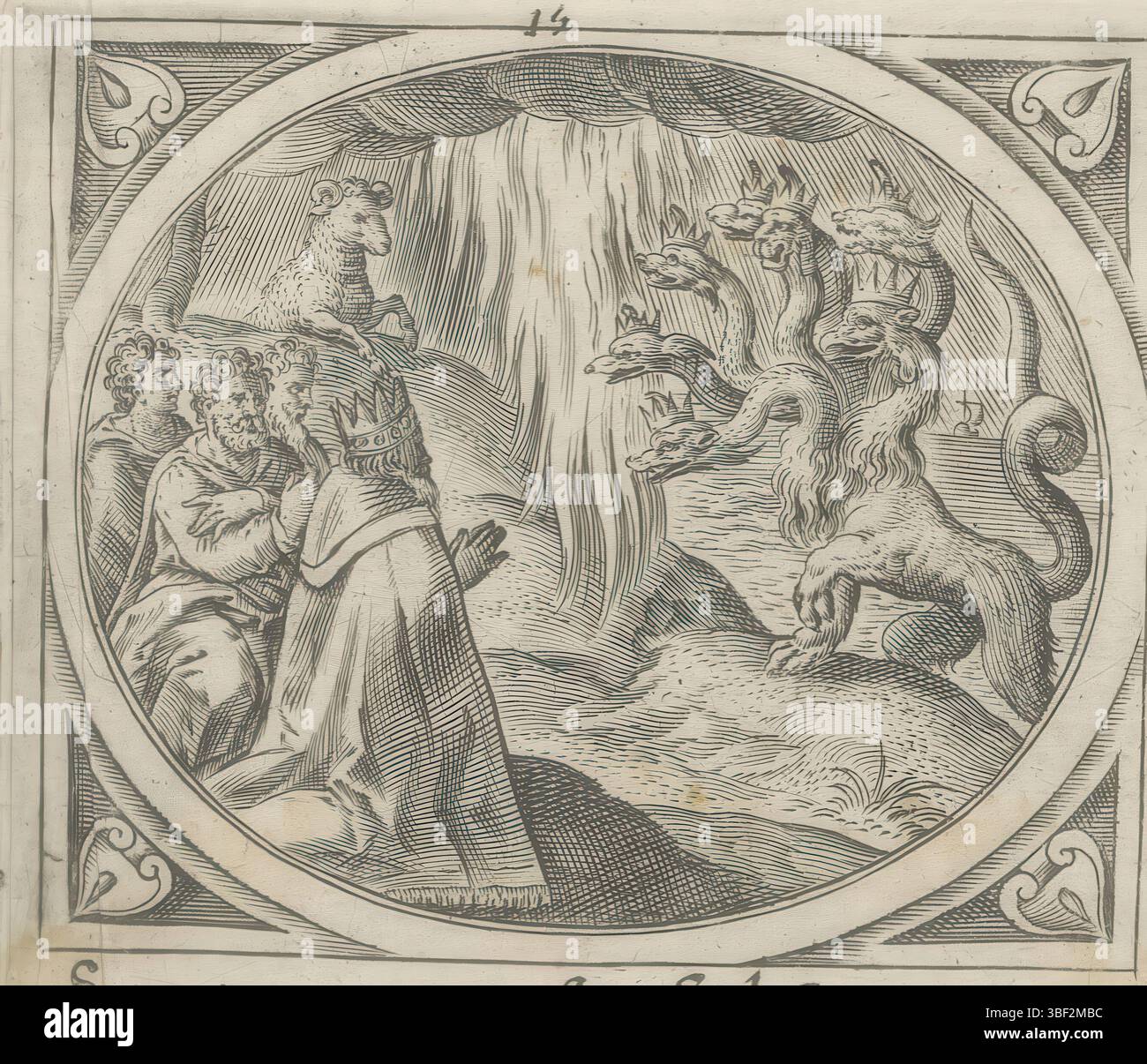 Seven headed crowned beast worshiped hi-res stock photography and ...