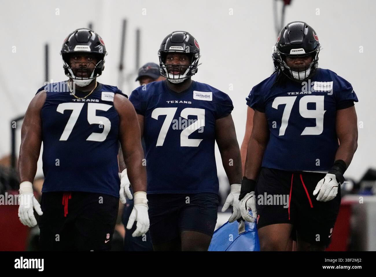 Houston Texans offensive tackle Austin Deculus (75), offensive tackle ...