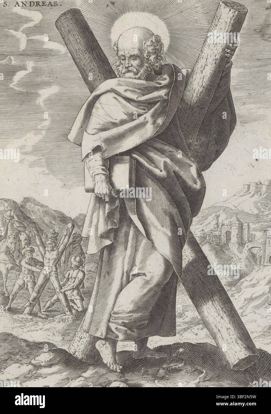 Apostle andreas stood hi-res stock photography and images - Alamy
