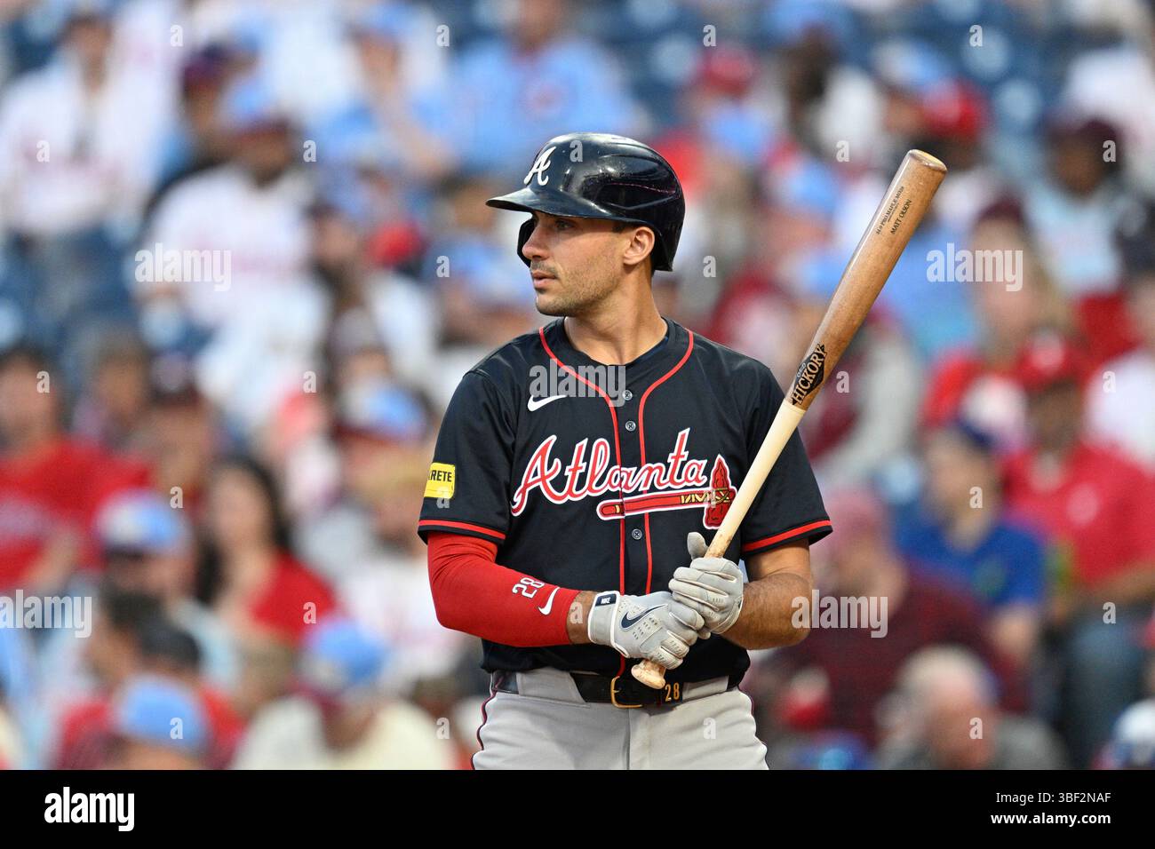 PHILADELPHIA, PA - MAY 29: Atlanta Braves first base Matt Olson (28) at ...