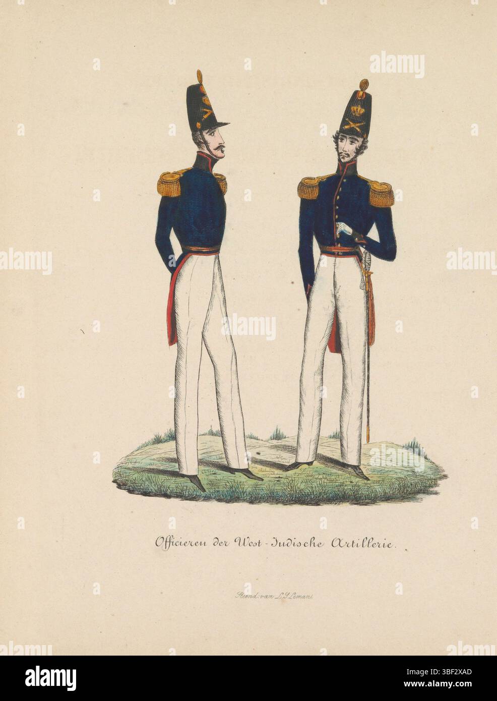 Amsterdam, Leman, Louis Salomon, Netherlands, Officers of the West ...