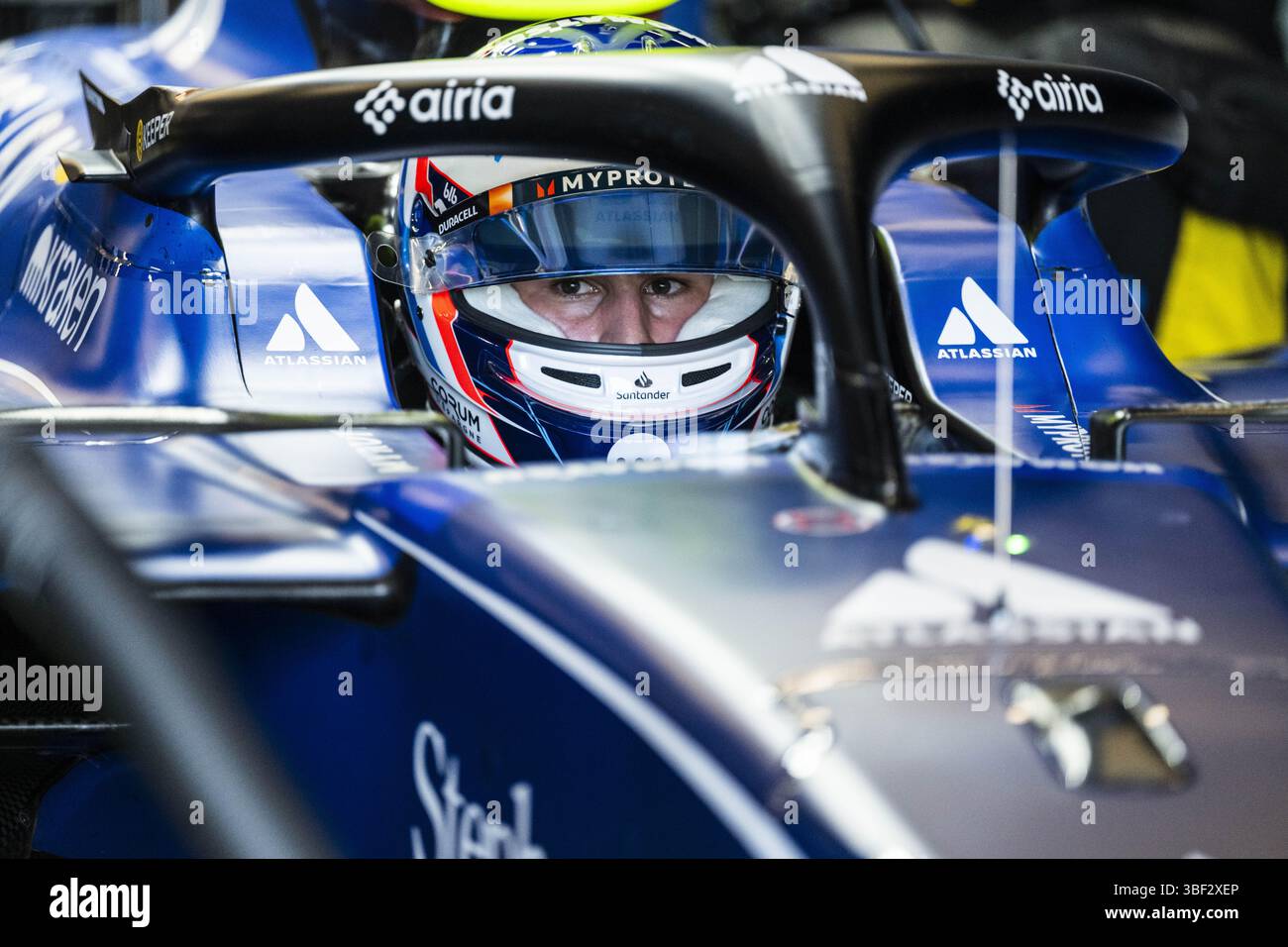 MARTINS Victor (fra), Williams Racing Academy Driver, portrait during ...