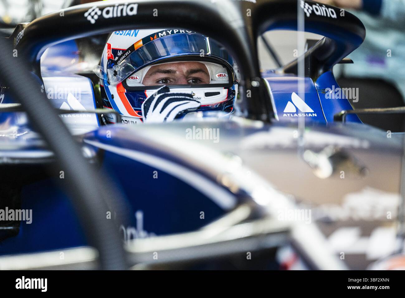 MARTINS Victor (fra), Williams Racing Academy Driver, portrait during ...