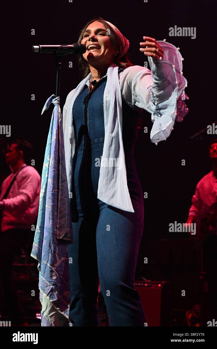 Hollywood FL, USA. 29th May, 2025. Franni Cash performs at Hard Rock ...