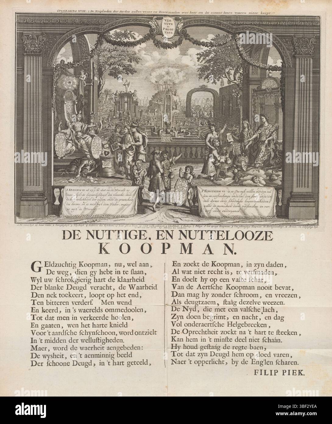 Piek, Filips, Northern Netherlands, Het Groote Tafereel der Fozaschheid ...