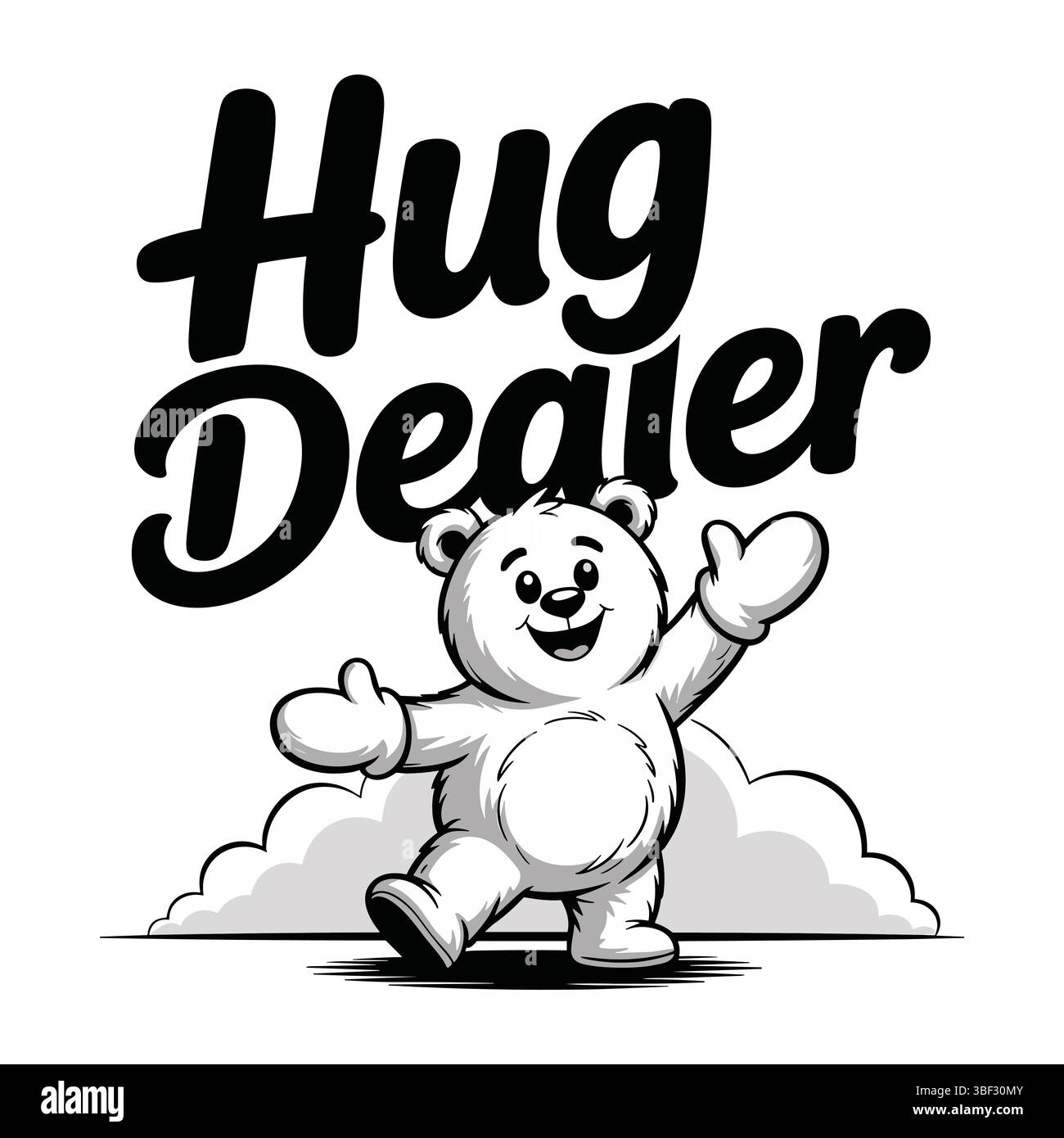 Cartoon hug dealer hi-res stock photography and images - Alamy