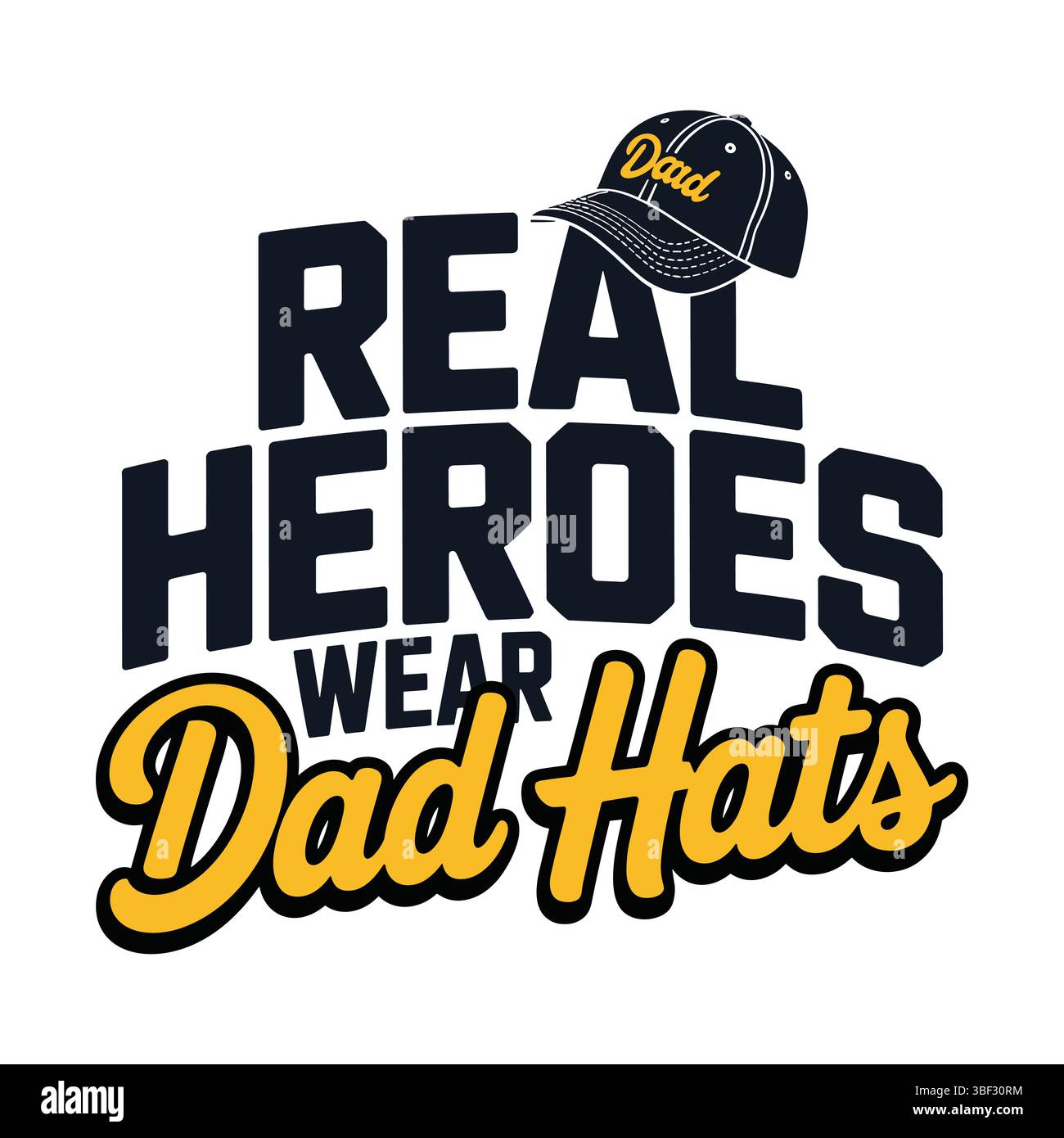 Dad hat Stock Vector Images - Alamy