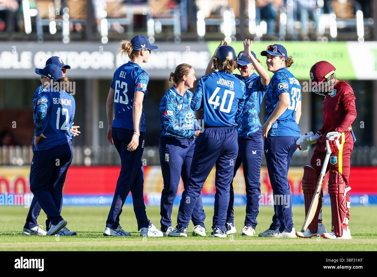 Derby, UK. 30th May, 2025. #64, Alice Capsey of England is ...