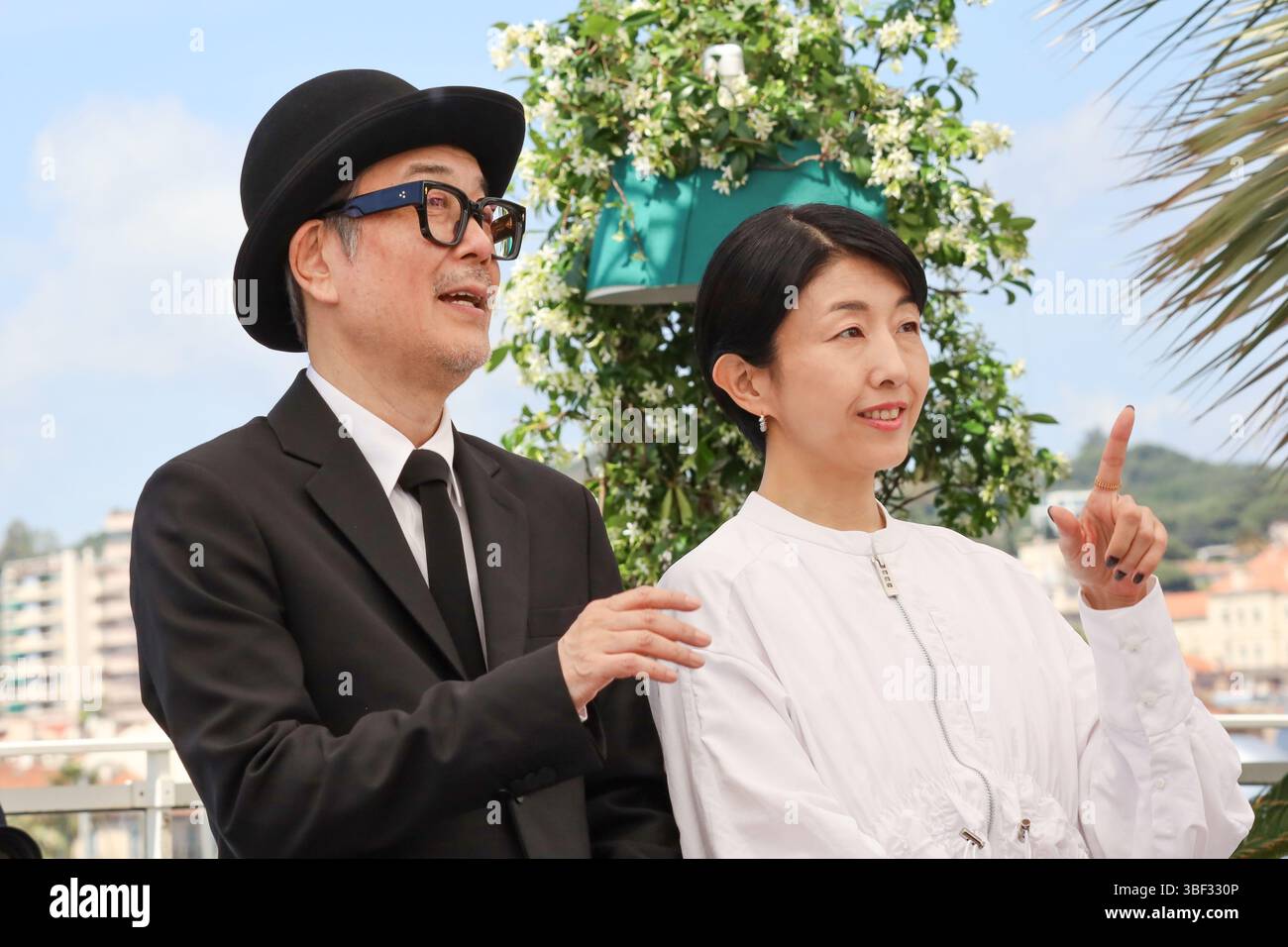 Cannes, France. 18th May, 2025. Lily Franky and Chie Hayakawa at the ...