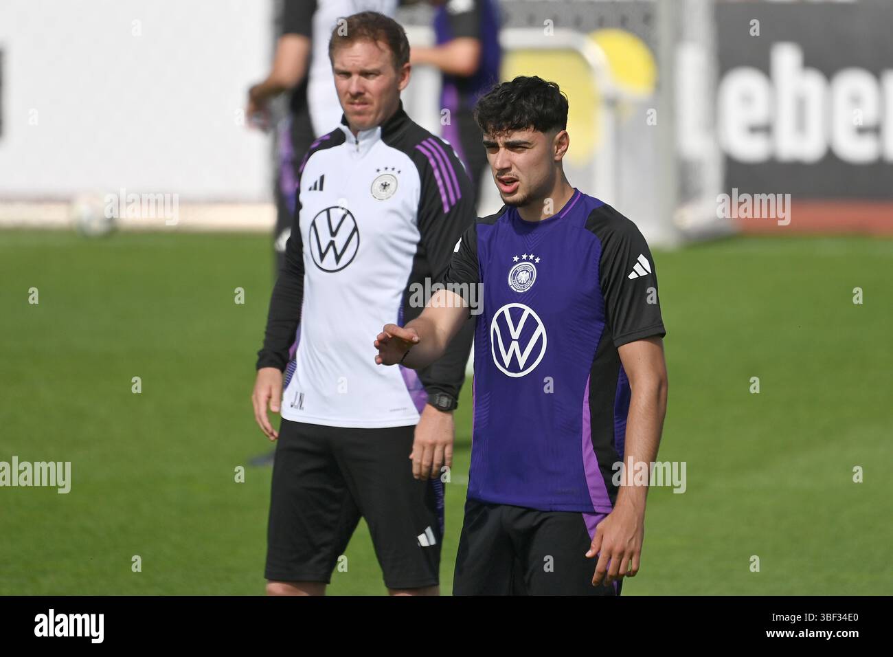 German national coach Julian Nagelsmann (GER), Aleksandar Pavlovic ...