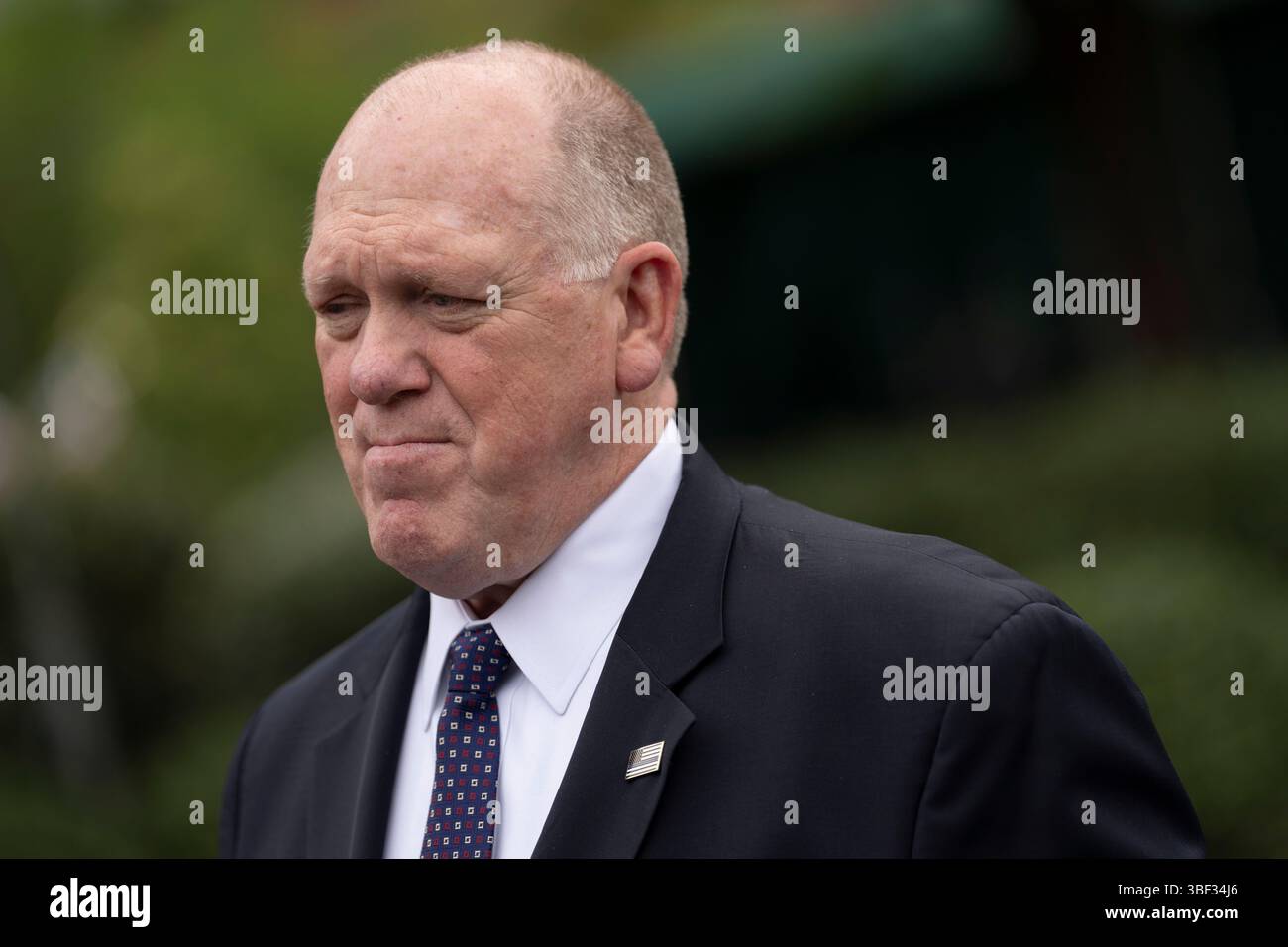 White House Border Czar Tom Homan speaks to the media at the White ...