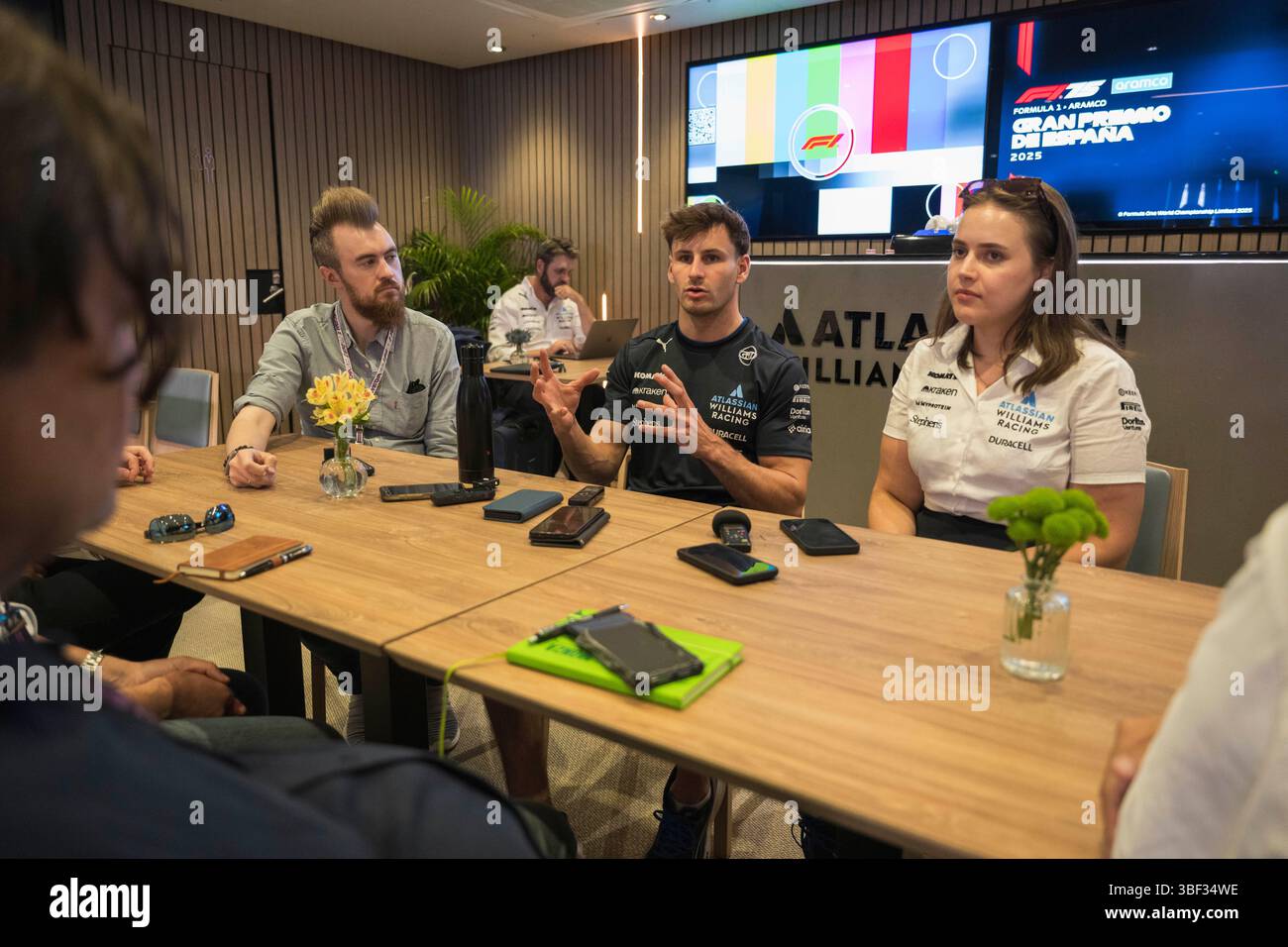 MARTINS Victor (fra), Williams Racing Academy Driver, portrait during ...