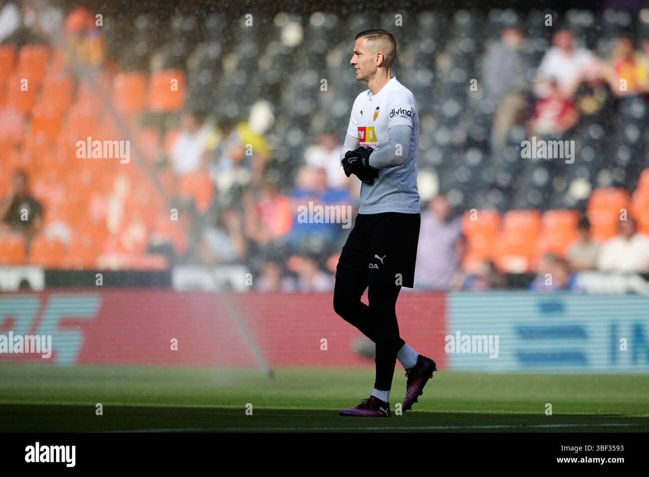 VALENCIA, SPAIN - MAY 18: Jaume Domenech Goalkeeper of Valencia CF ...