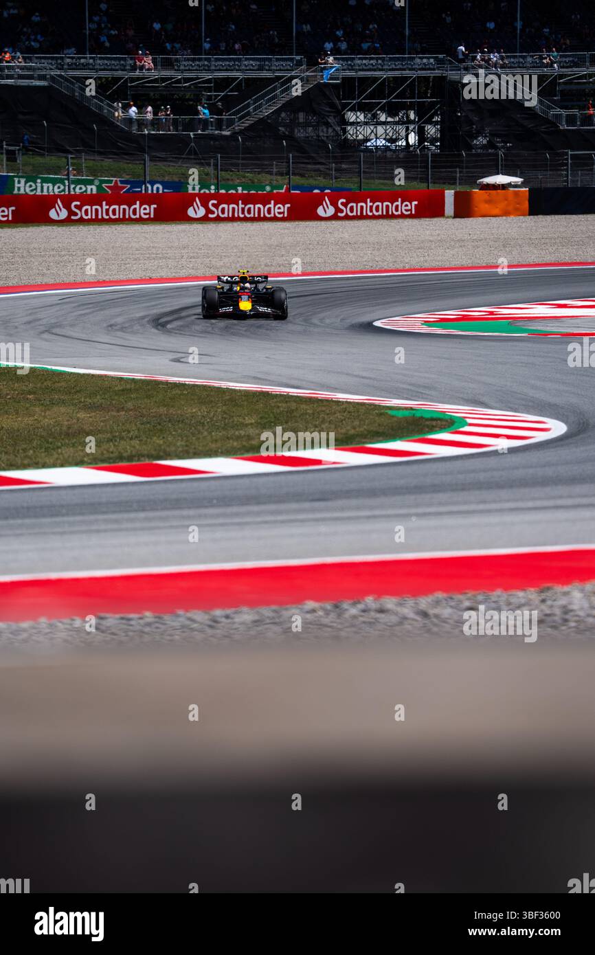 Barcelona, Spain. 30th May, 2025. Oracle Red Bull Racing 1 Team's japan ...