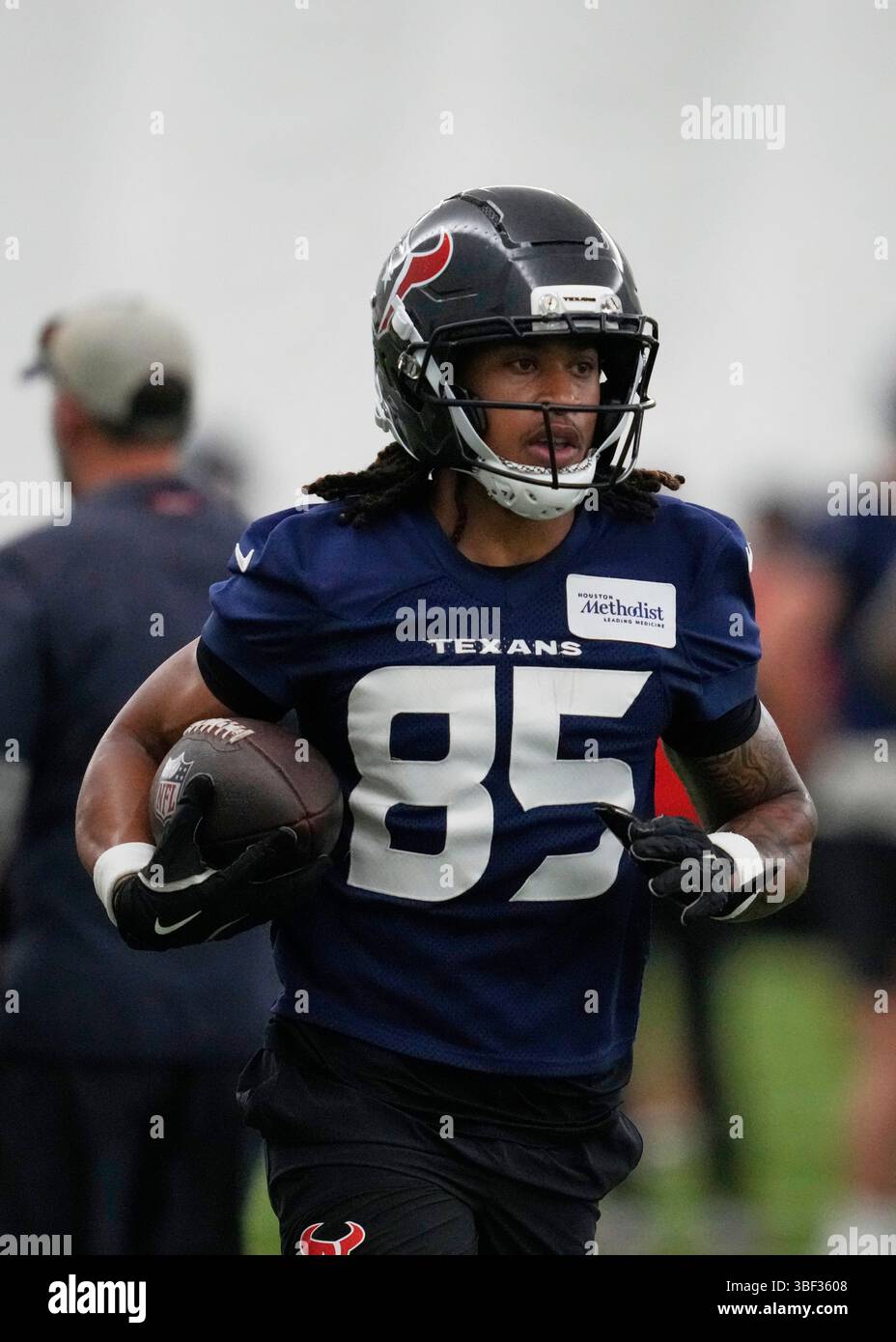 Houston Texans wide receiver Daniel Jackson works out during NFL ...