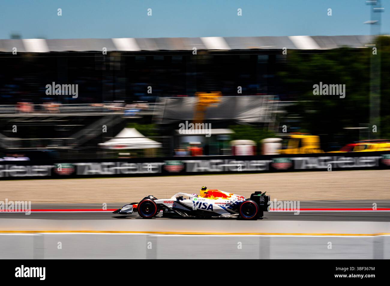 Barcelona, Spain. 30th May, 2025. Visa Cash App Racing Bulls F1 Team's ...