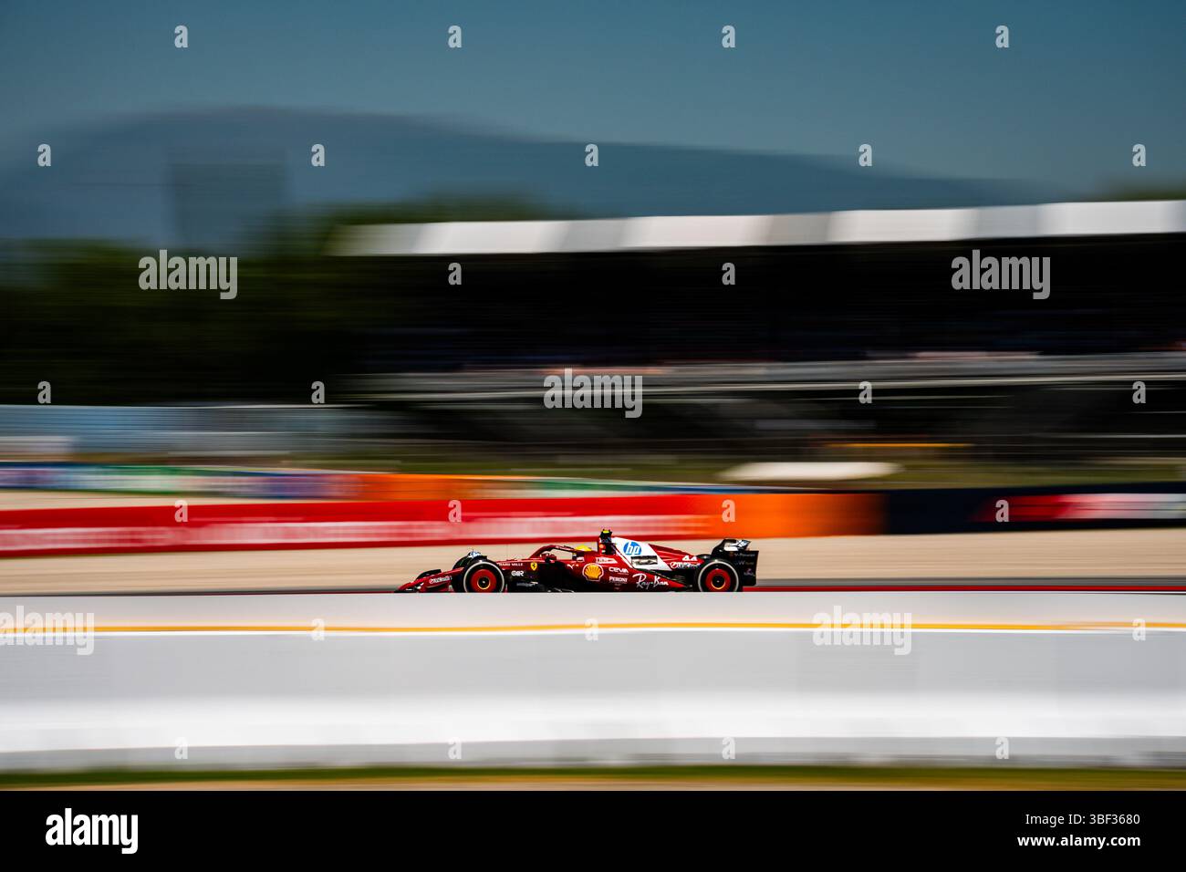 Barcelona, Spain. 30th May, 2025. Scuderia Ferrari HP F1 Team's English ...
