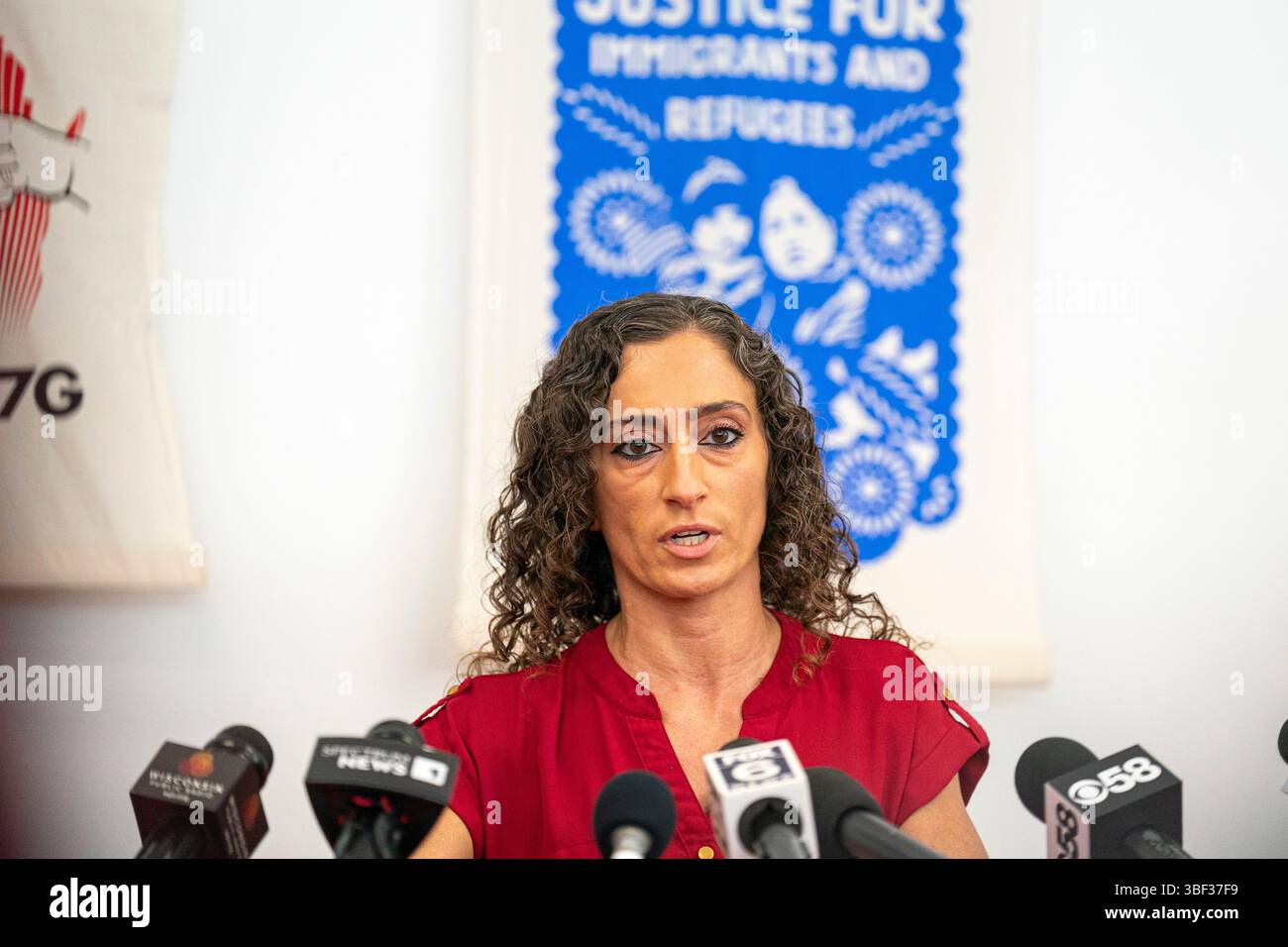 Kime Abduli, Ramon Morales Reyes' attorney addresses the media Friday ...