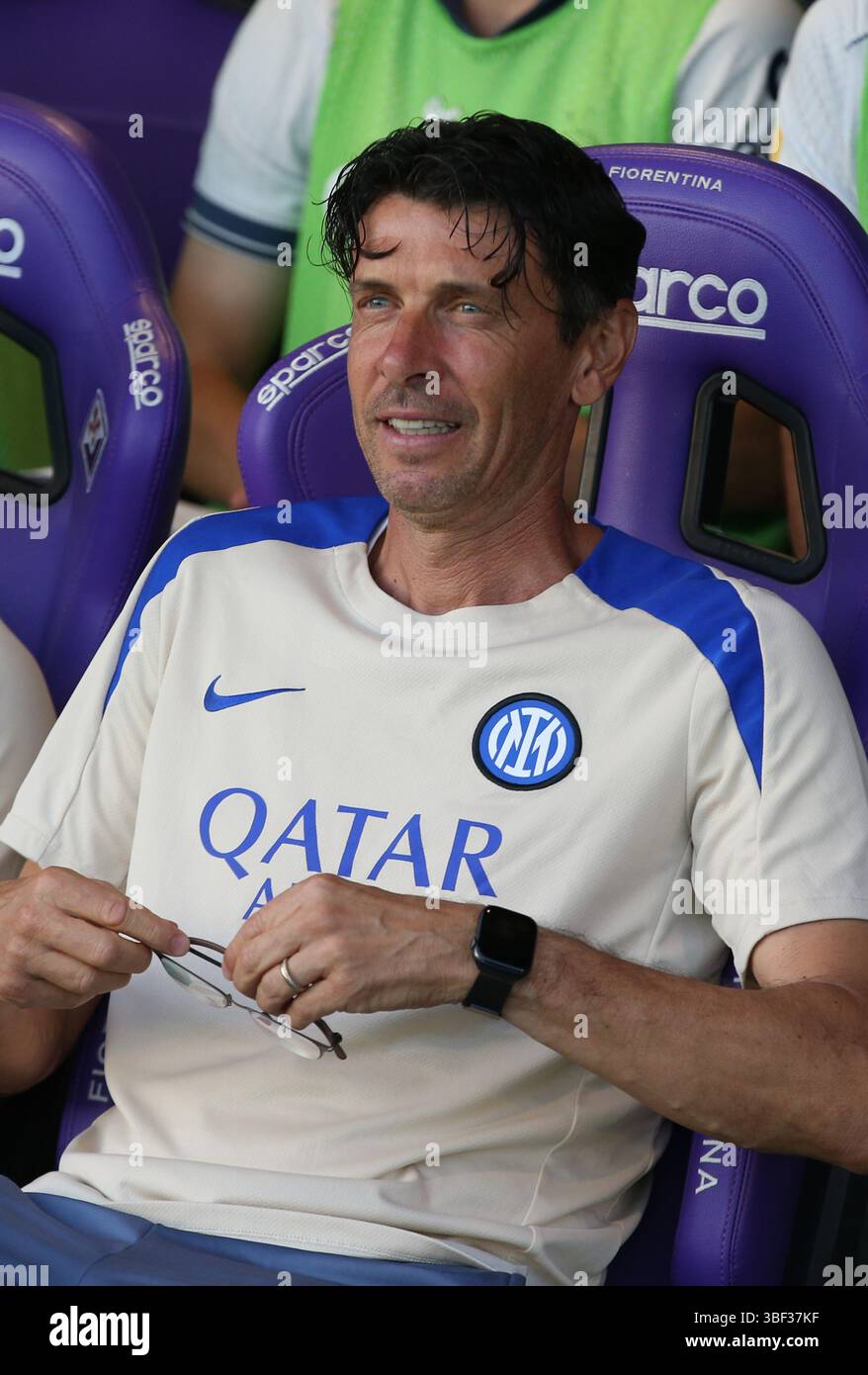 Firenze, Italia. 30th May, 2025. Inter's mister Andrea Zanchetta during ...