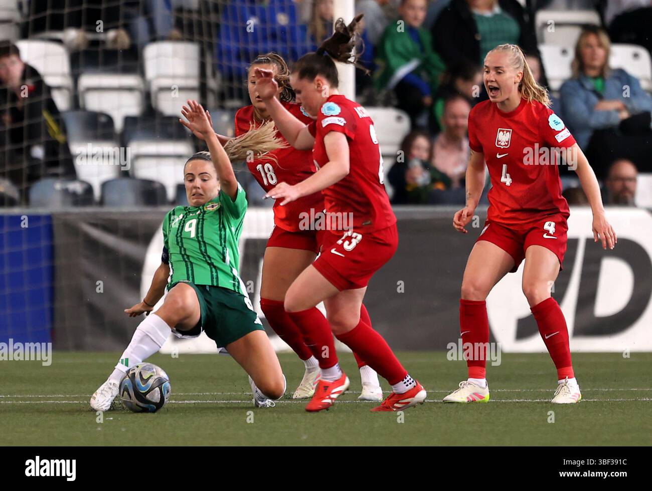 Northern Ireland's Simone Magill during the UEFA Women's Nations League ...