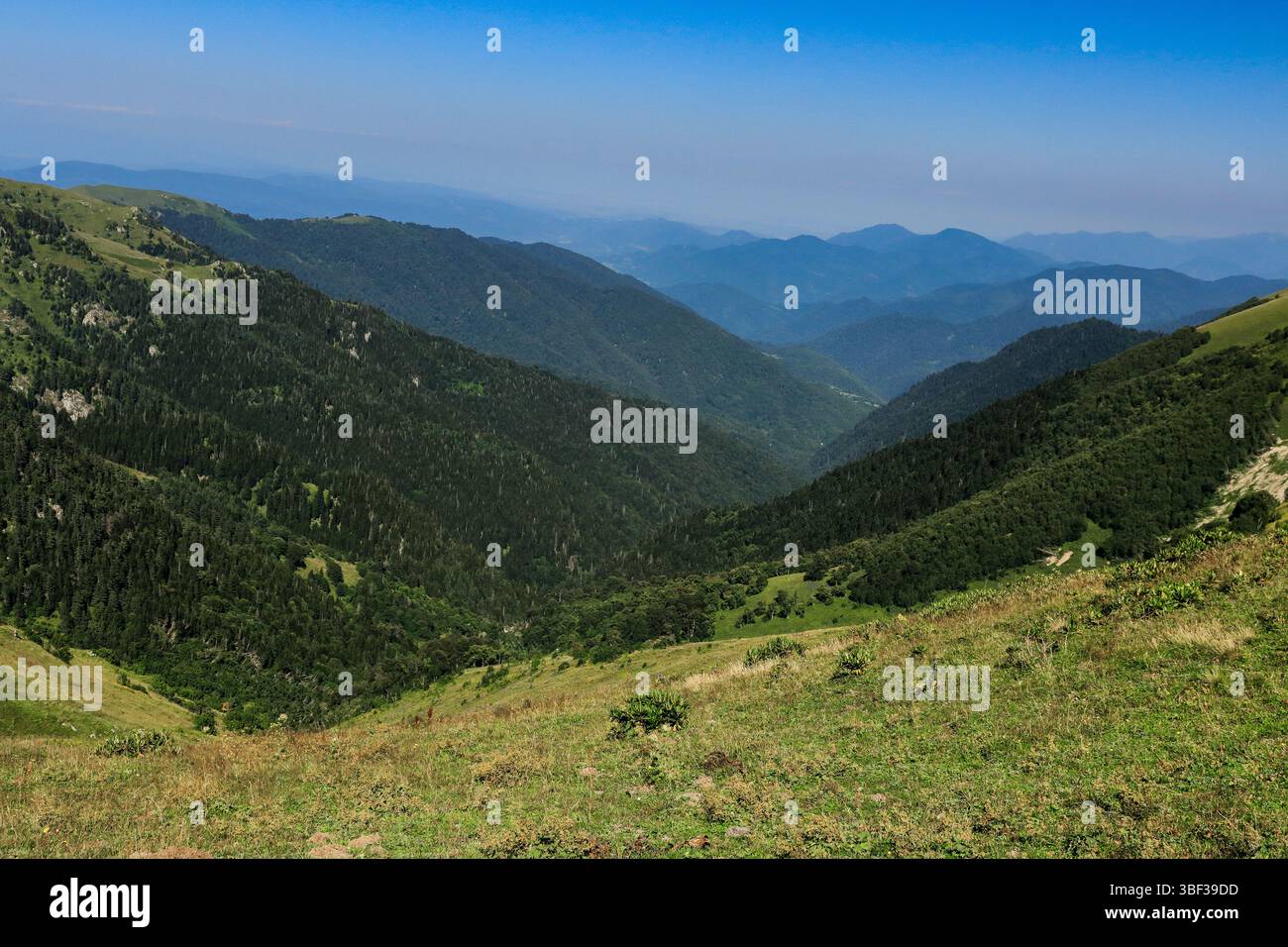 Mountain peaks vector design hi-res stock photography and images - Alamy