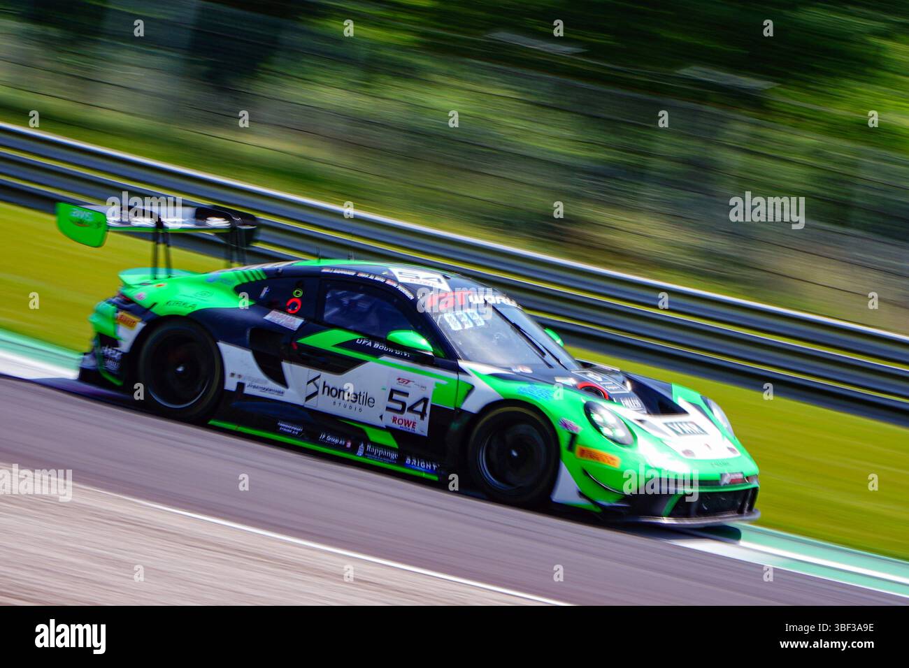 Jop RAPPANGE, Mikkel PEDERSEN and Federico AL RIFAI driving the (#54 ...