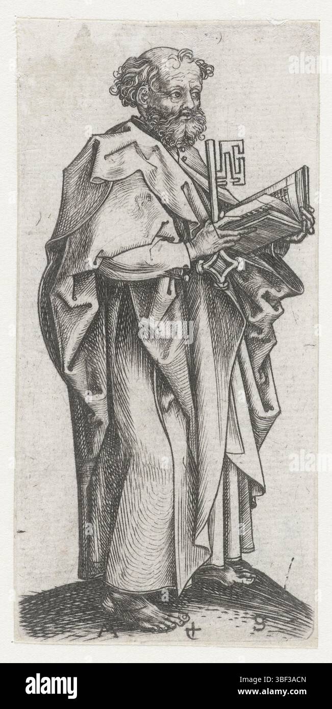 Germany, Schongauer, Martin, The twelve apostles, Apostle Peter ...
