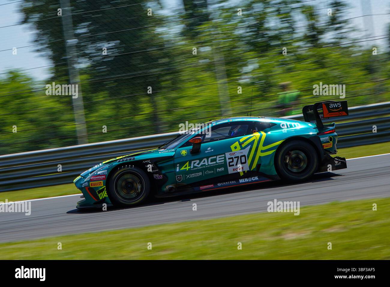Antoine POTTY, Jessica HAWKINS and Alexandre LEROY driving the (#270 ...