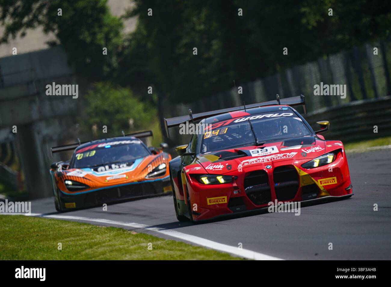 Ashley SUTTON, Sean GELAEL and Darren LEUNG driving the (#991) BMW M4 ...