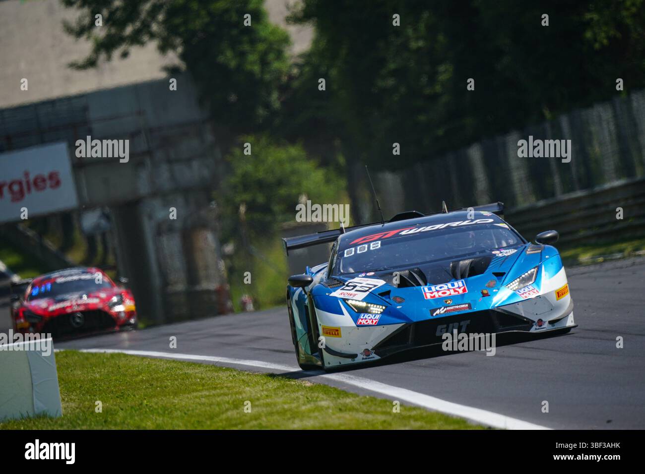 Mirko BORTOLOTTI, Luca ENGSTLER and Jordan PEPPER driving the (#63 ...