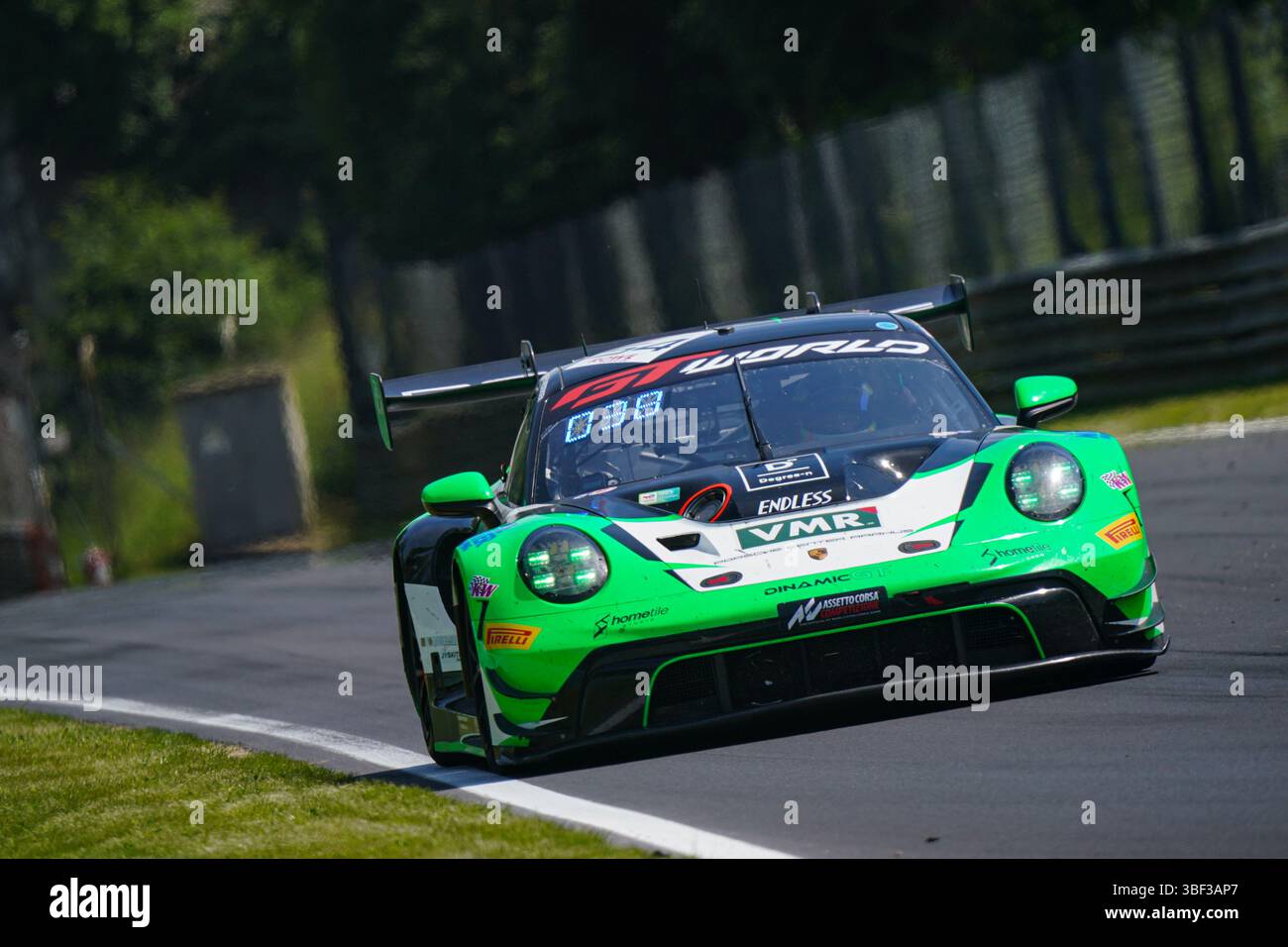 Jop RAPPANGE, Mikkel PEDERSEN and Federico AL RIFAI driving the (#54 ...