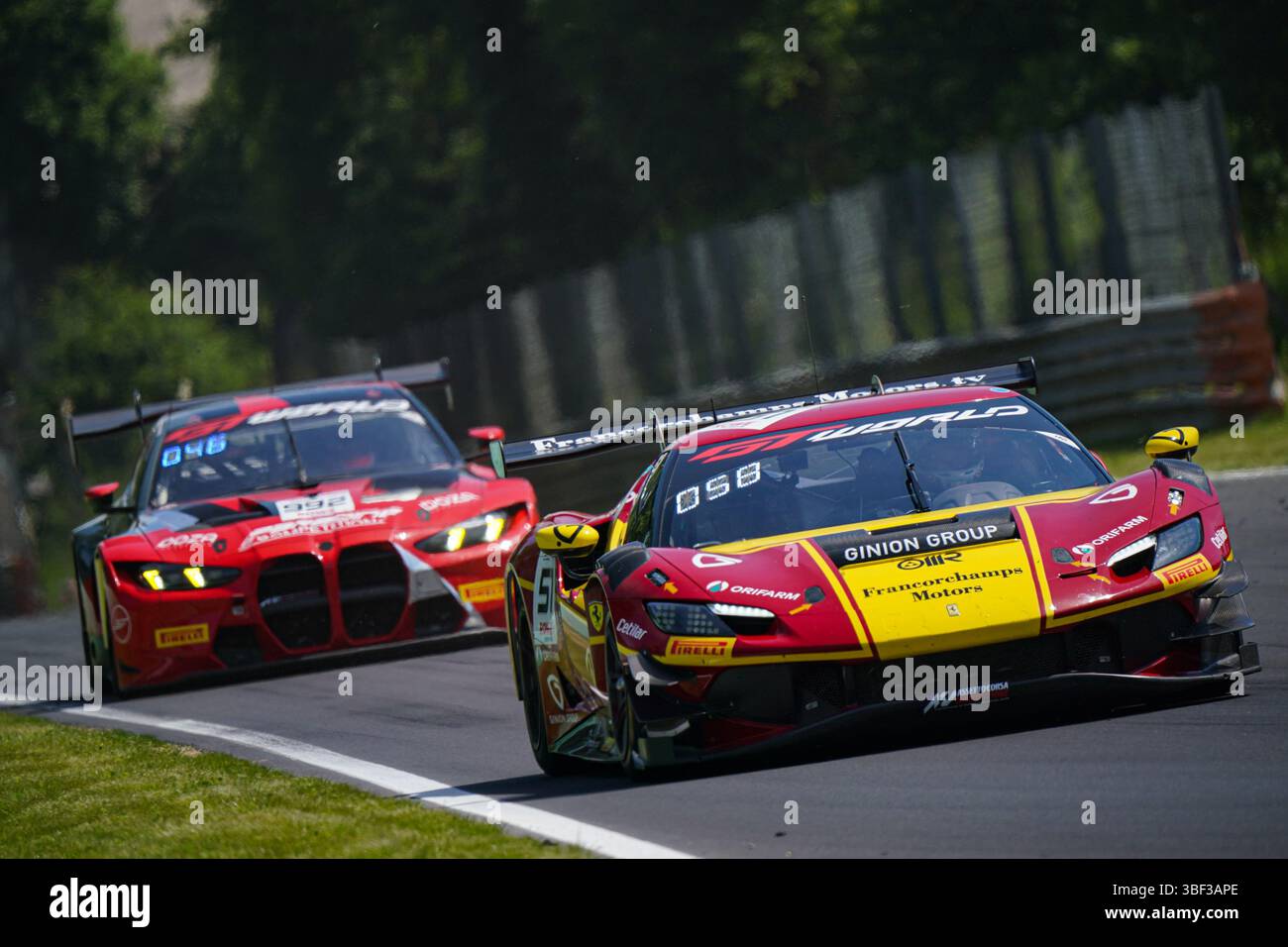 Alessio ROVERA, Vincent ABRIL and Alessandro PIER GUIDI (#51) Ferrari ...