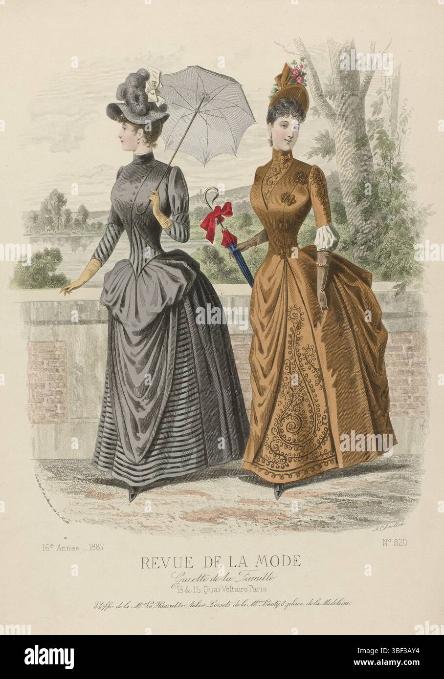 Paris, Quentin, Henri, Chillot, A., Revue de la Mode, Gazette de la ...
