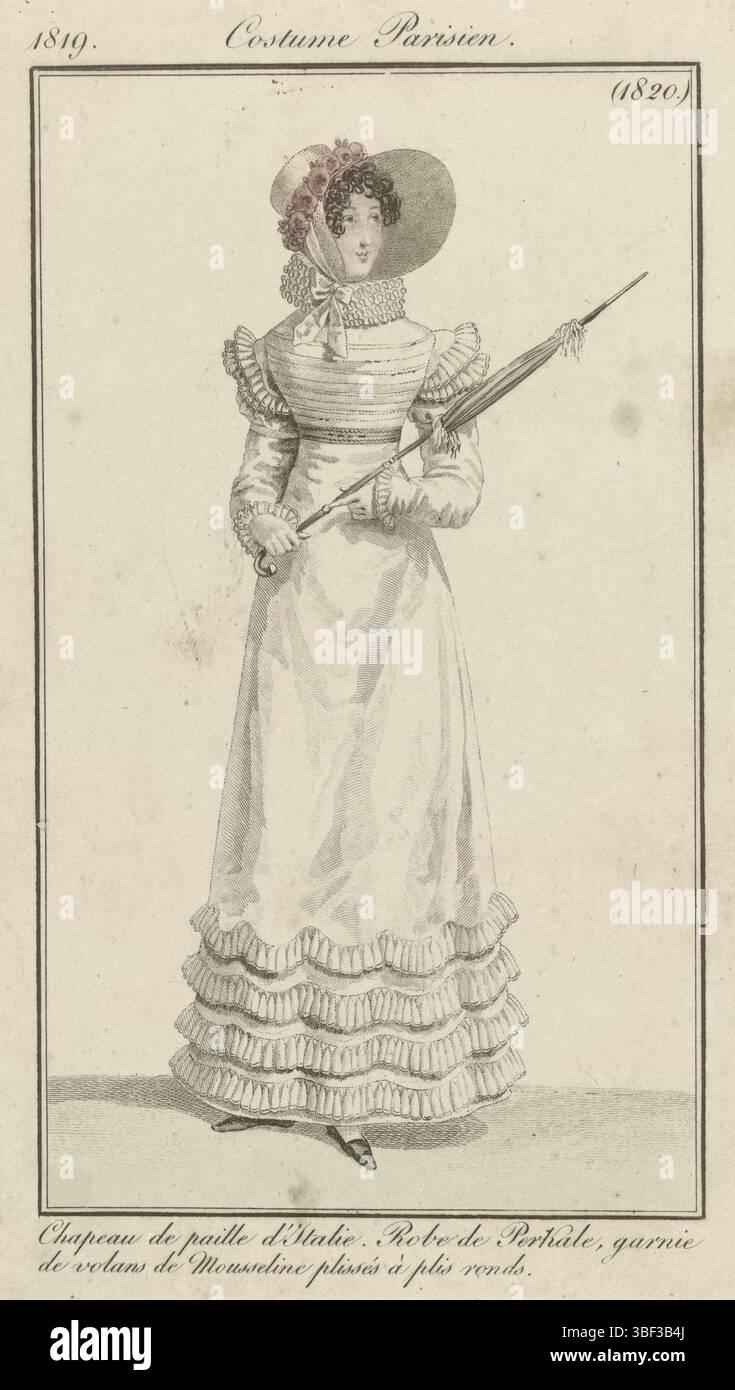 Costume parisien 1820 hi-res stock photography and images - Alamy