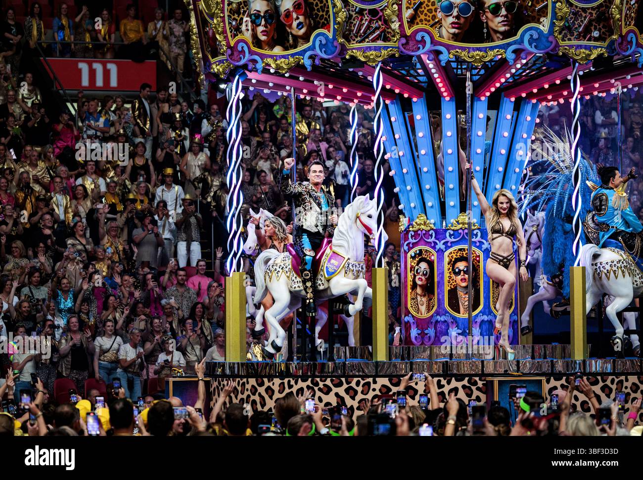 AMSTERDAM - The first show of the Toppers in Concert 2025 in the Johan Cruijff ArenA. This year ...