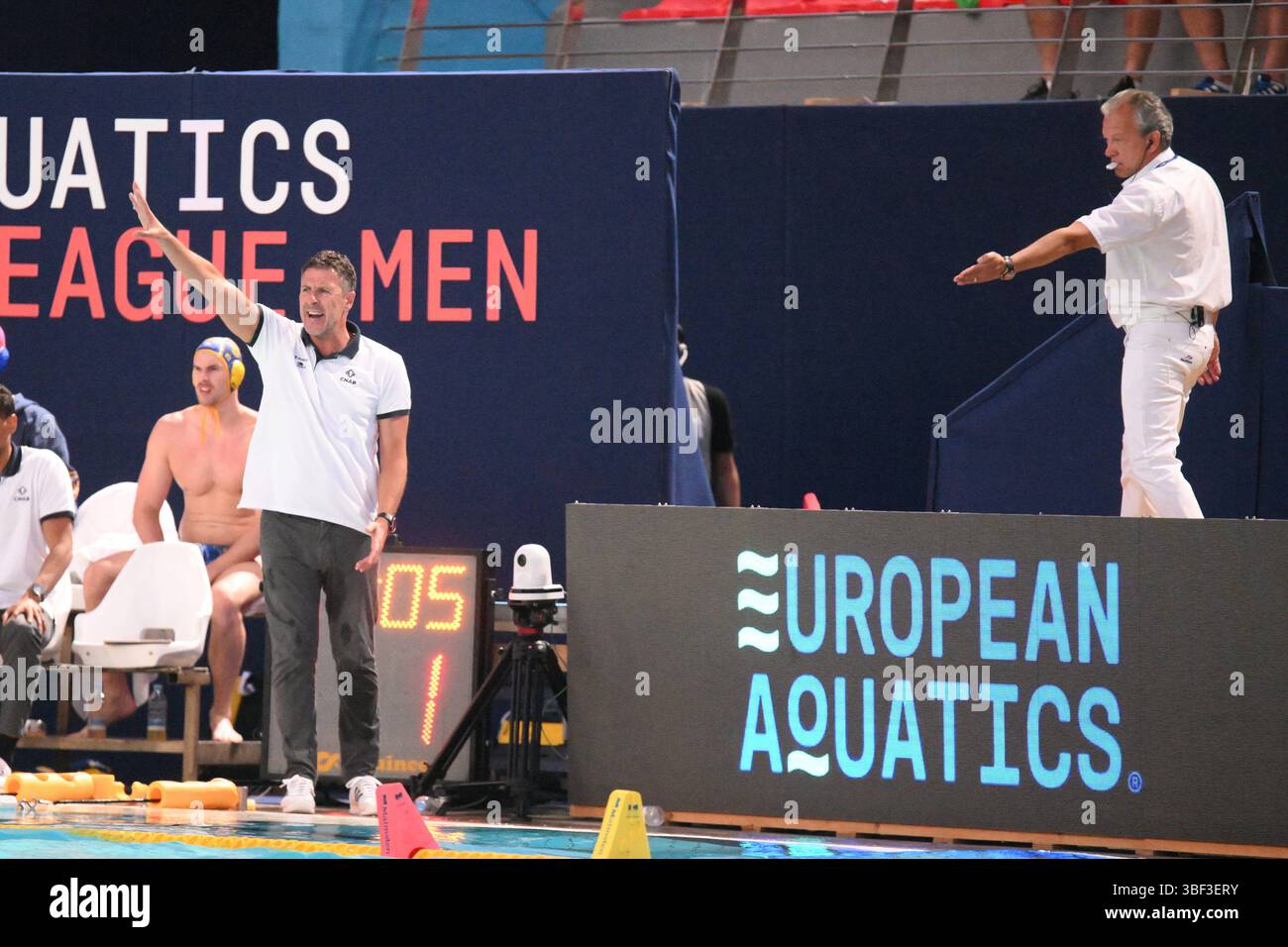 Malta, Malta. 30th May, 2025. Zodiac CNAB's Head Coach, Elvis Fatovic ...