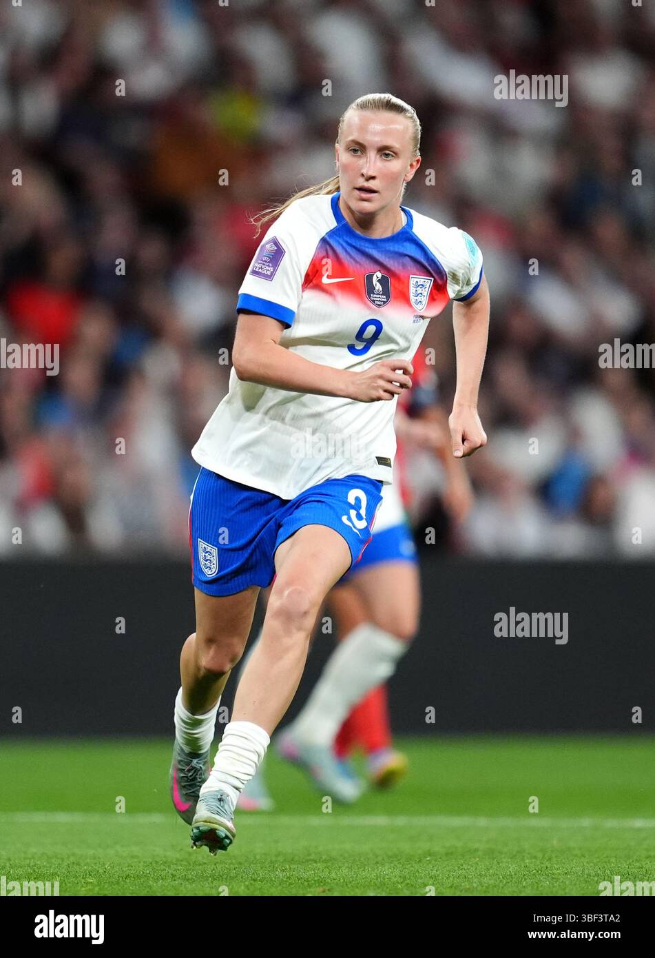 England's Aggie Beever-Jones during the UEFA Women's Nations League ...