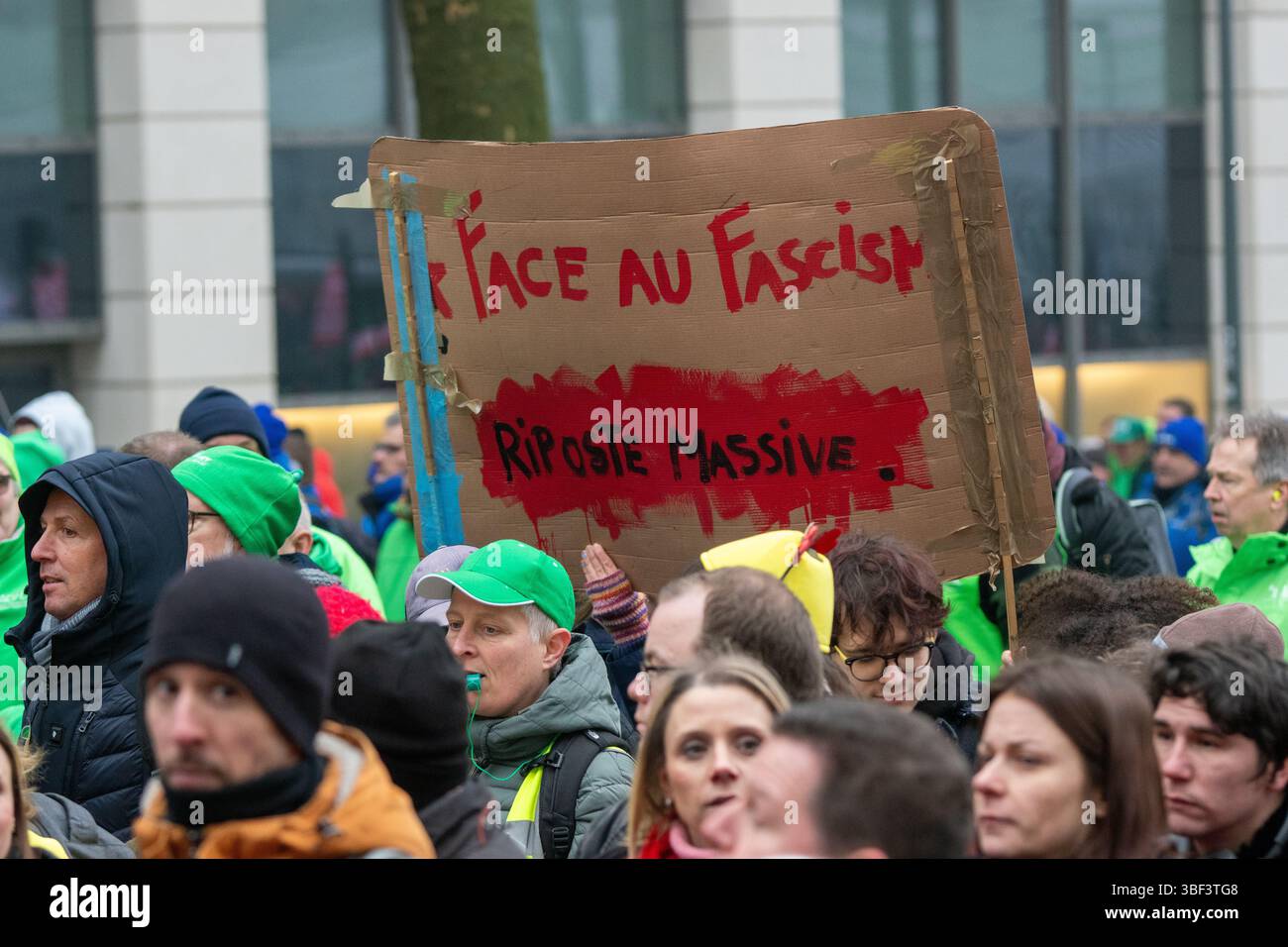 Belgian National Strike Against Pension Reforms – Major Protests and ...