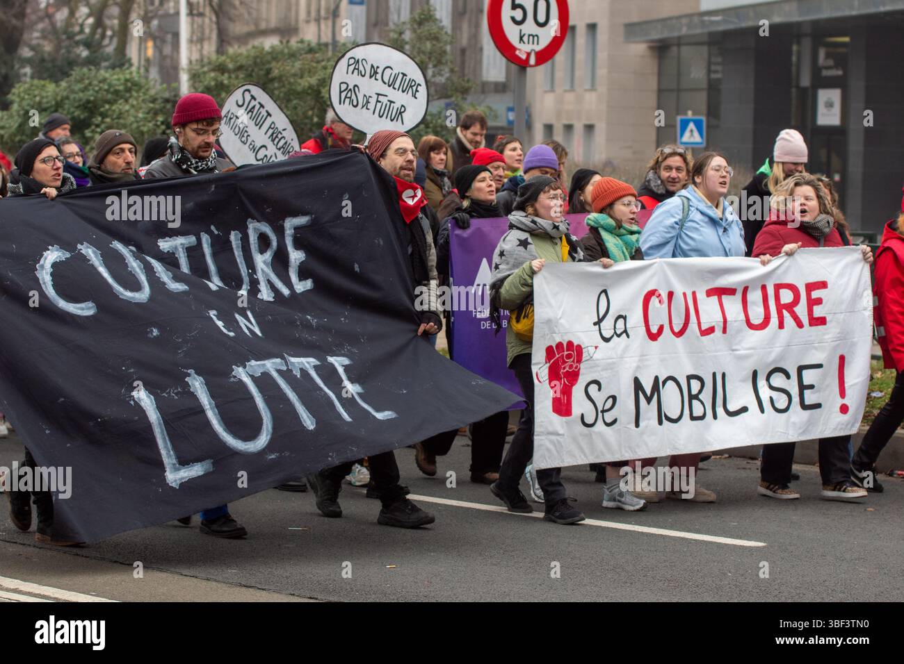 Belgian National Strike Against Pension Reforms – Major Protests and ...