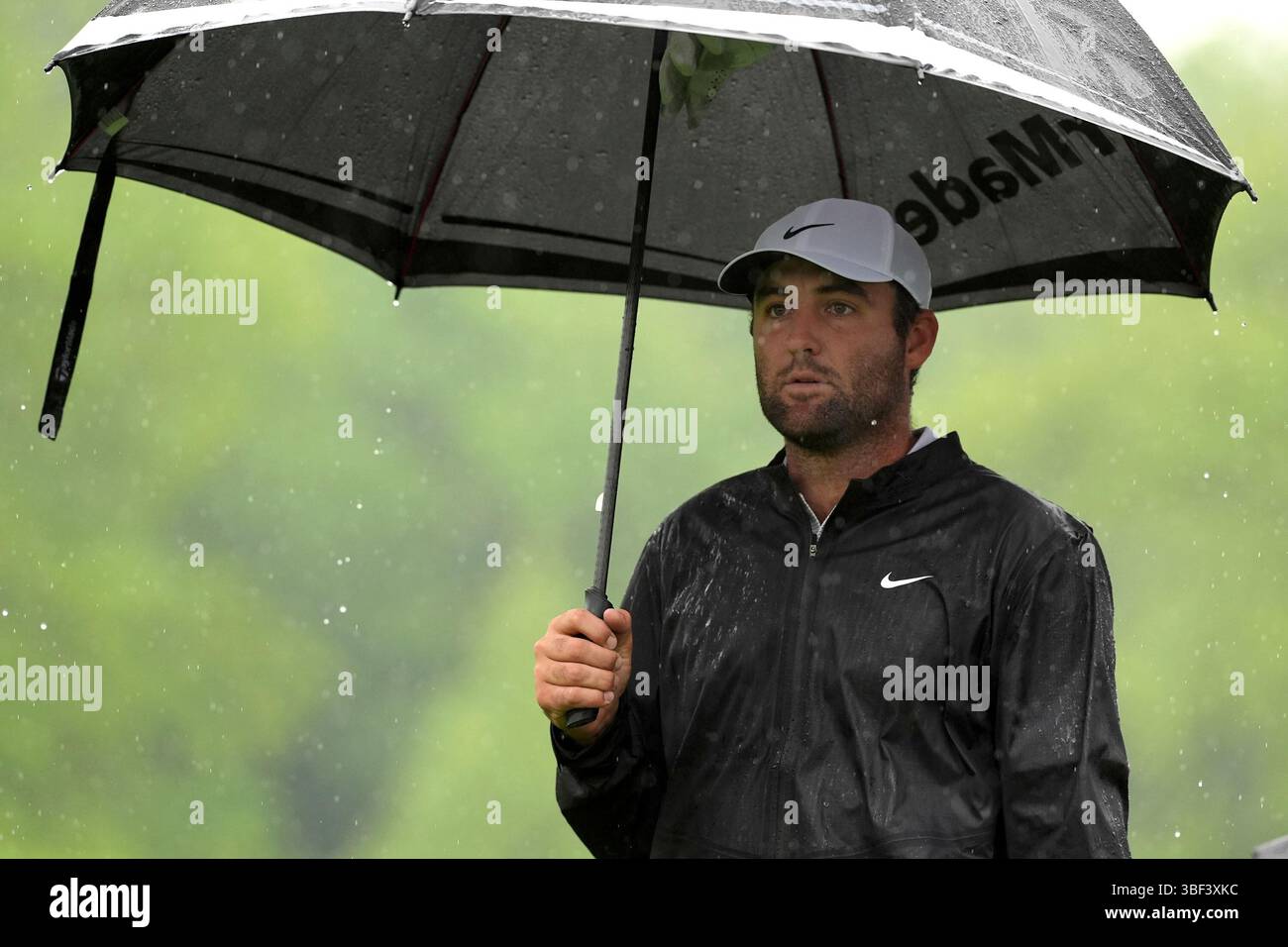 DUBLIN, OH - MAY 30: Scottie Scheffler of the United States walks to ...