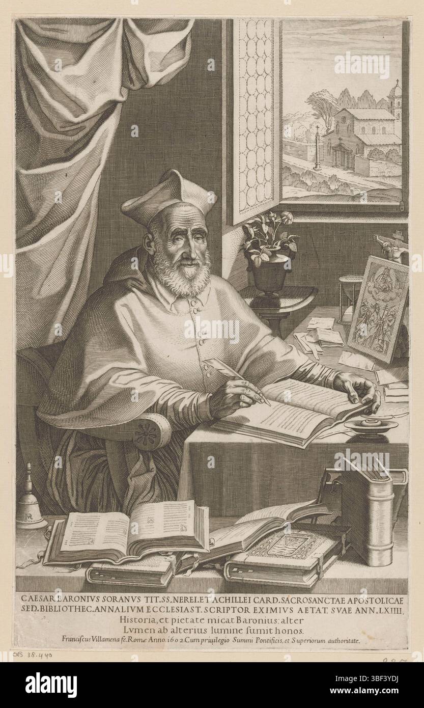 Vatican City, Clemens VIII, Rome, Villamena, Francesco, Portrait of ...