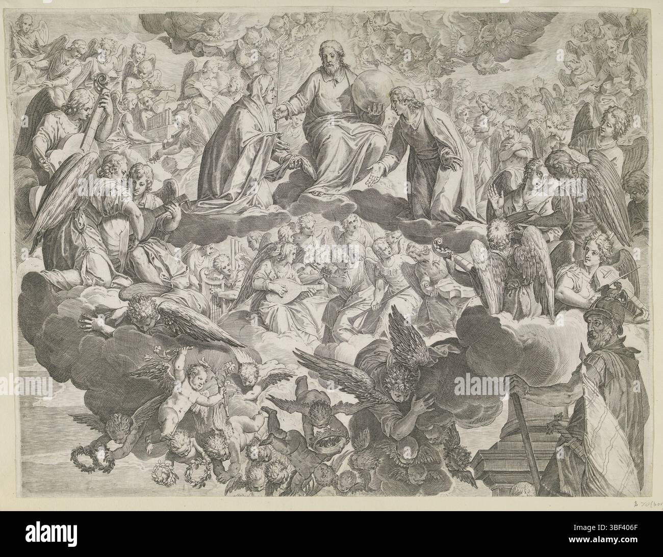 Italy, Veronese, Paolo, Italy, Carracci, Agostino, The martyrdom of ...