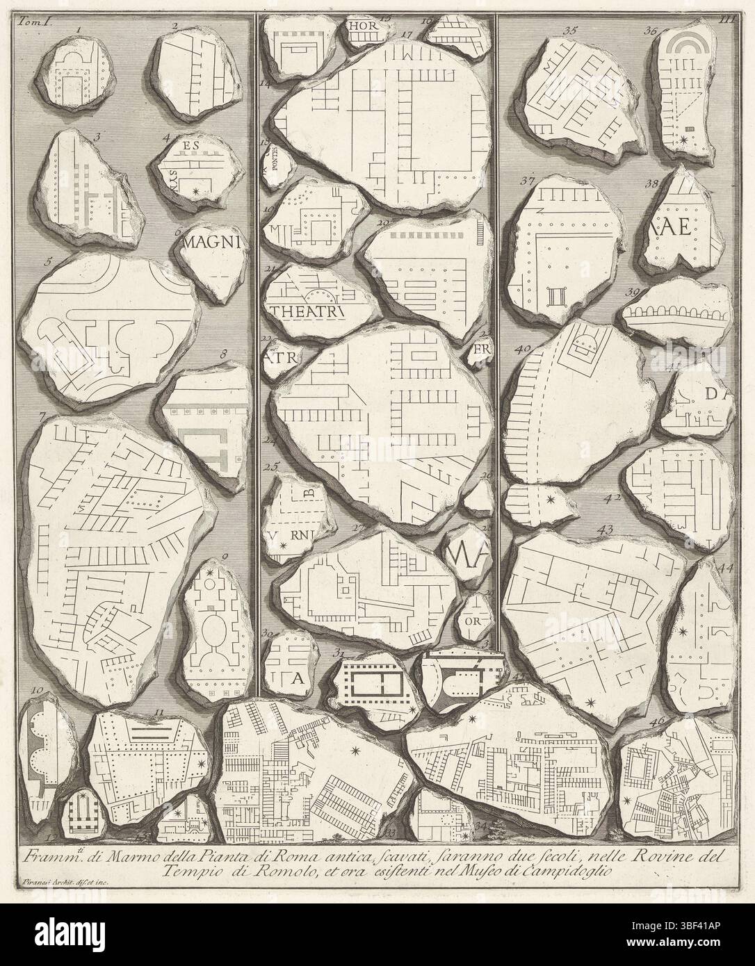 Rome, Piranesi, Giovanni Battista, Rome, Le Antichità Romane ...