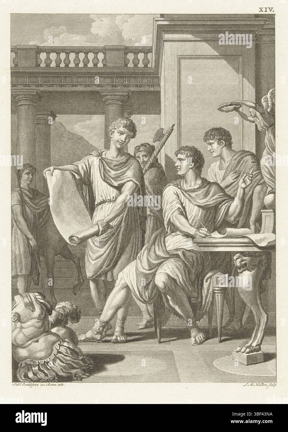 Germanicus unrolls hi-res stock photography and images - Alamy