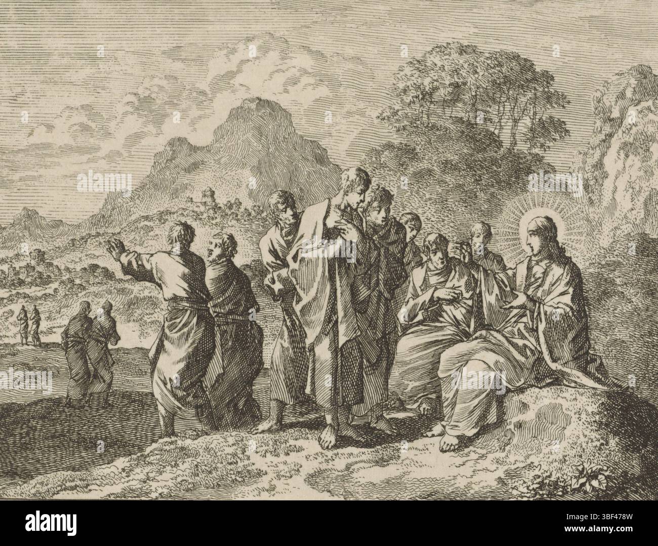 Christ sends out the apostles hi-res stock photography and images - Alamy